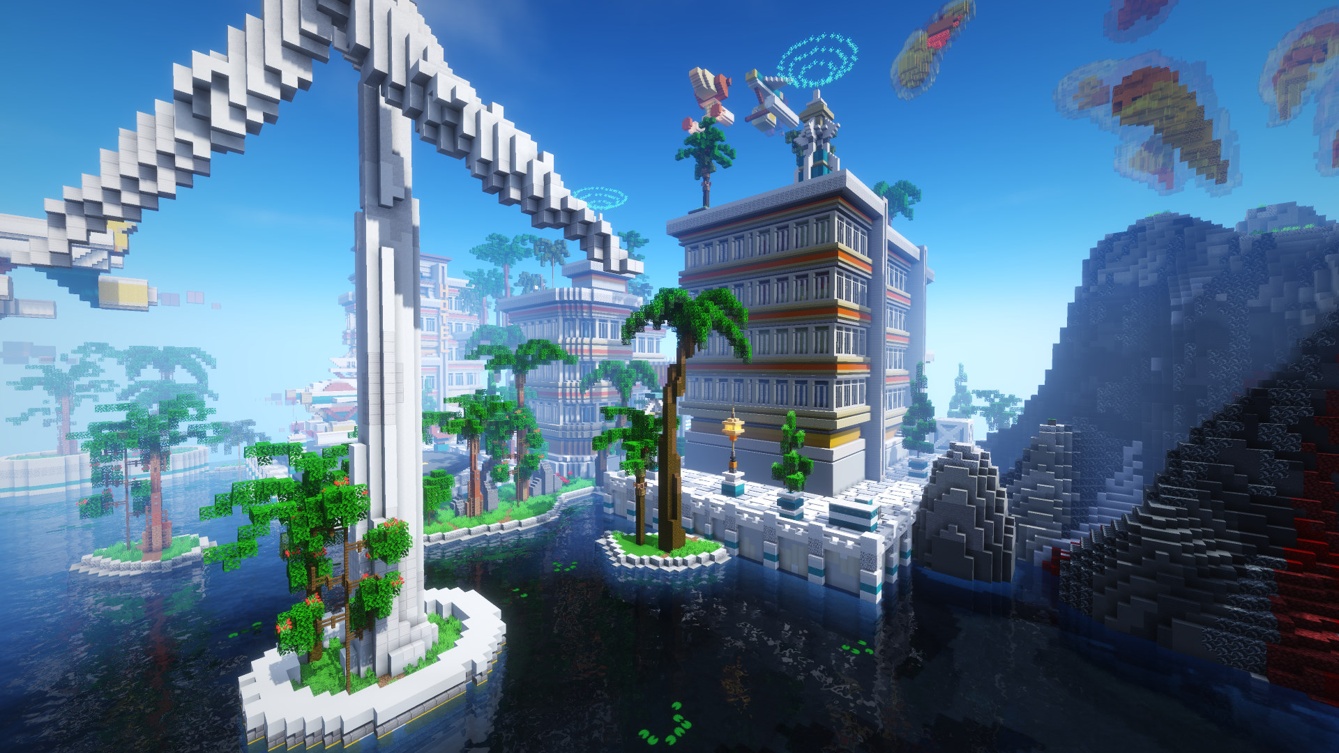 Lobby - Huge Modern City - 450x450 | Chunkfactory